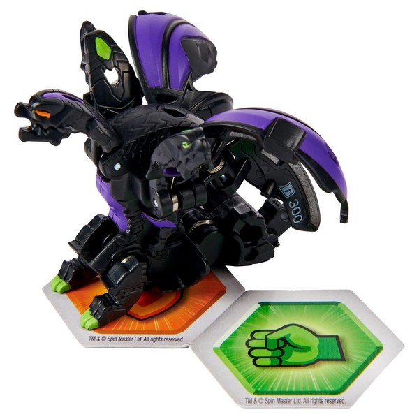 Bakugan S3 Alap labda Nillious fekete-lila
