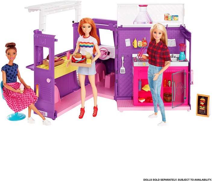 Barbie Street Food kocsi
