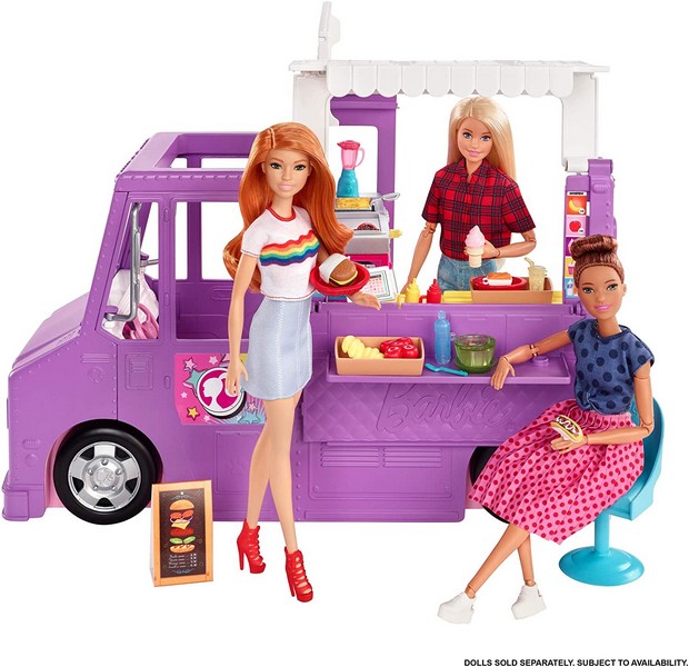 Barbie Street Food kocsi