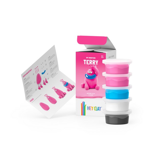 Hey Clay Gyurma Készlet Terry Monster