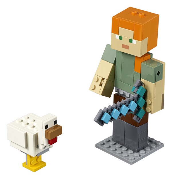LEGO Minecraft 21149 Minecraft™ BigFig Alex csirkével