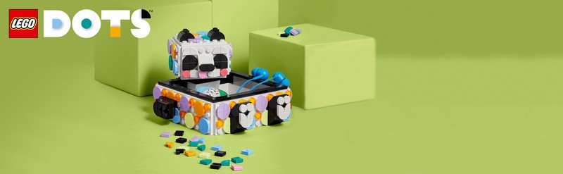 LEGO DOTS 41959 Cuki pandás tálca