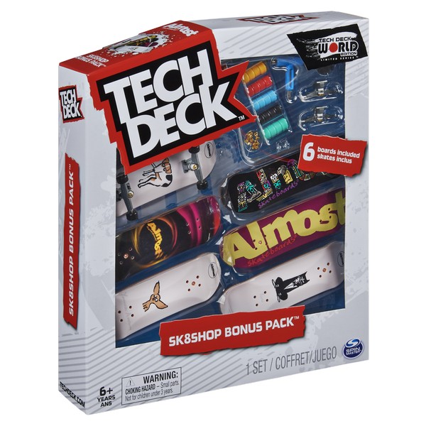Tech Deck Bonus Pack 6 db-os szett Almost