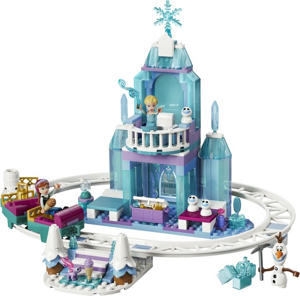 LEGO Disney Princess 43281 Elsa Jégkastélya És Szánkós Kalandjai