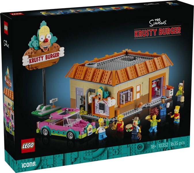 LEGO Icons 10352 The Simpsons: Krusty Burger