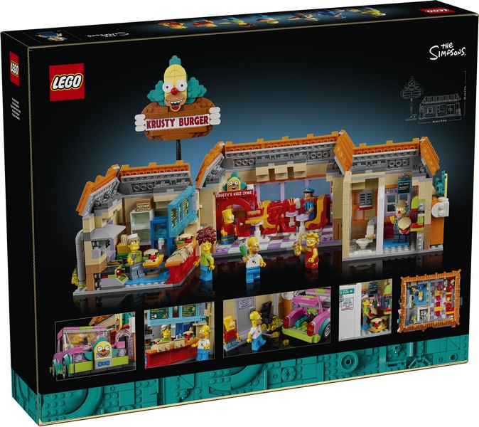 LEGO Icons 10352 The Simpsons: Krusty Burger