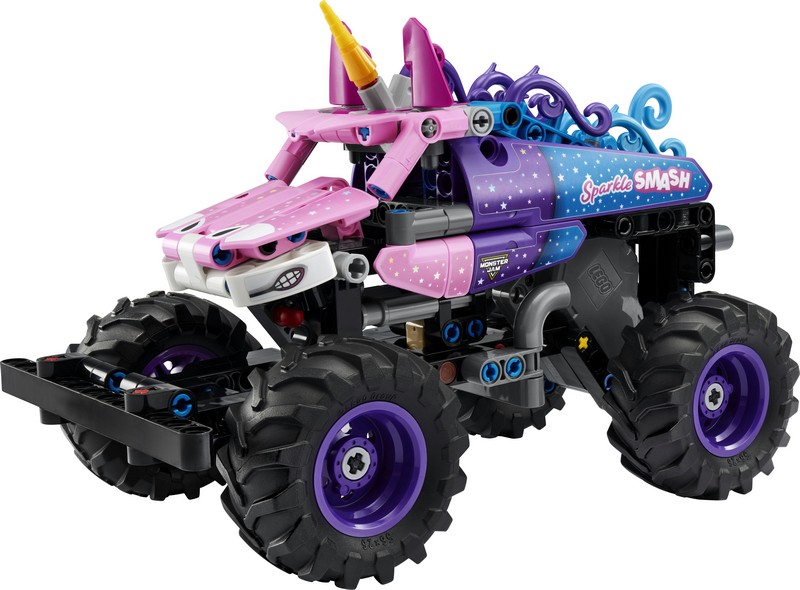 LEGO Technic 42220 Monster Jam™ Sparkle Smash™ - Hátrahúzhatós