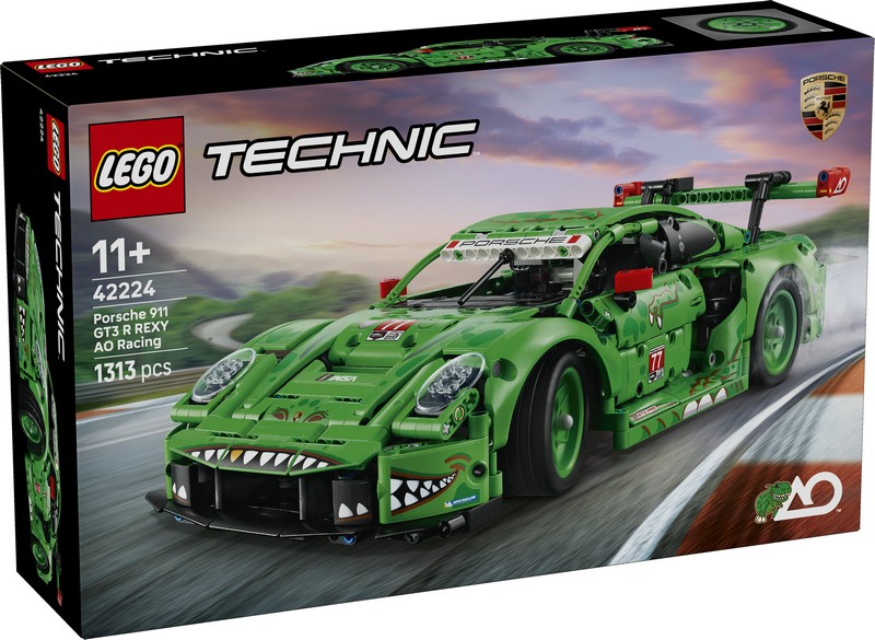 LEGO Technic 42224 Porsche 911 Gt3 R Rexy Ao Racing Autó