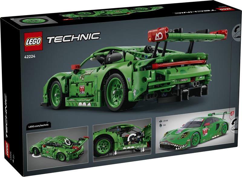 LEGO Technic 42224 Porsche 911 Gt3 R Rexy Ao Racing Autó